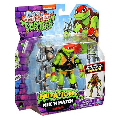 Teenage Mutant Ninja Turtles Mutations Raphael Mix 'N' Match Action Figure