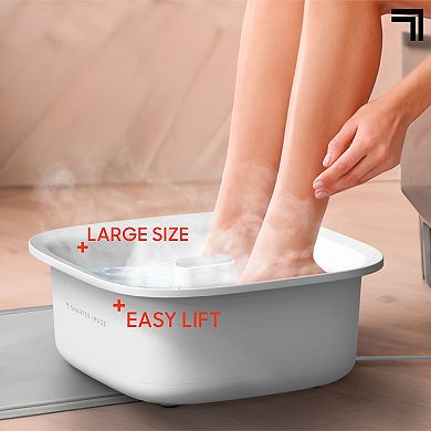 Sharper Image SpaHaven™ Zen Heating Foot Bath with Splash Guard