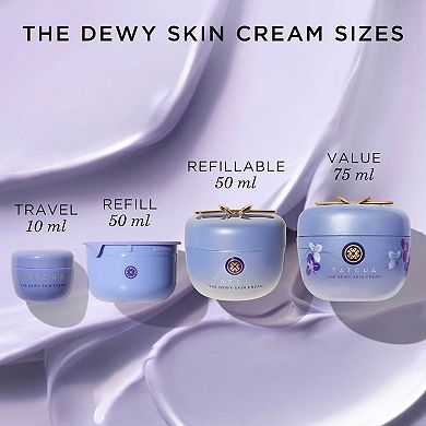 Tatcha The Dewy Skin Cream Moisturizer Full Size & Refill Pod Bundle