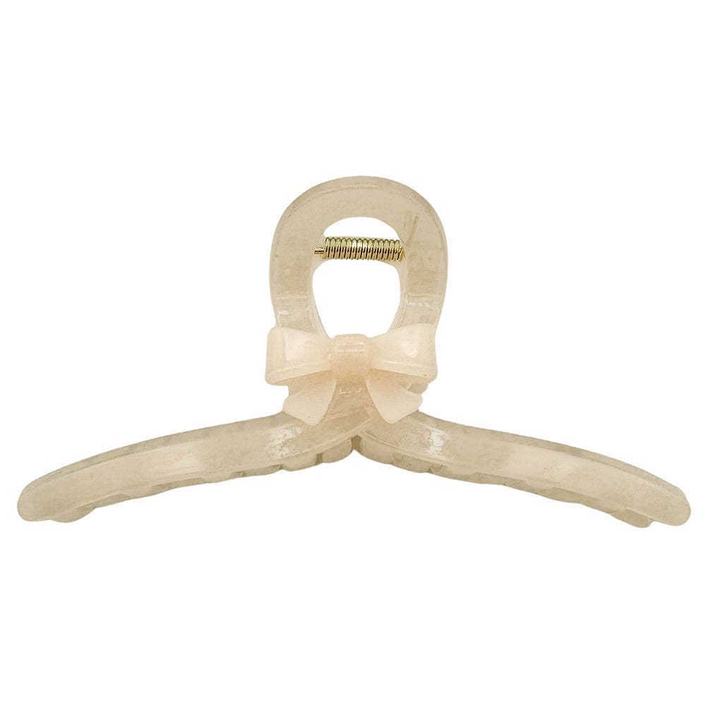 Matte Bow Looped Clip