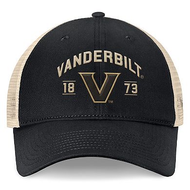 Men's Top of the World Black Vanderbilt Commodores Heritage Waylon ...