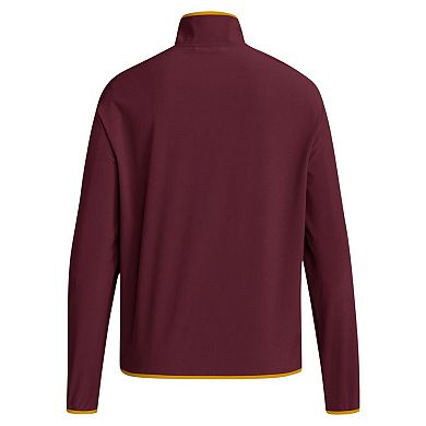 Men's adidas Maroon Arizona State Sun Devils 2024 Coaches Sideline Half ...