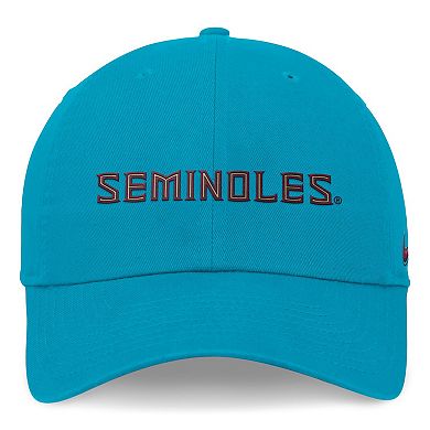 Men's Nike Turquoise Florida State Seminoles Club Adjustable Hat