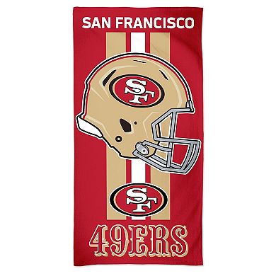 WinCraft San Francisco 49ers 30" x 60" Fiber Beach Towel