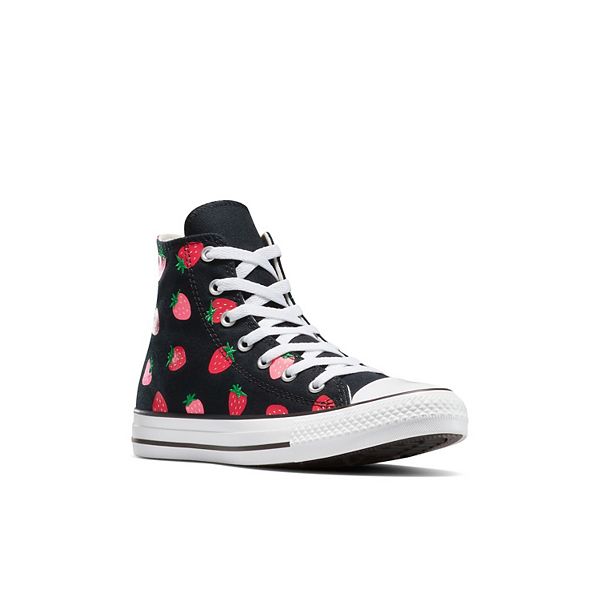 Converse Chuck Taylor All Star Strawberries Big Kids Girls' High-Top ...