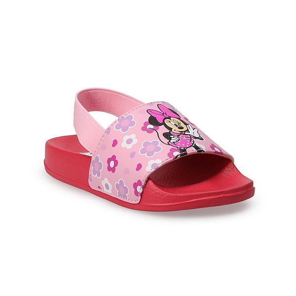 Disney's Minnie Mouse Floral Soccer Toddler Girls' Slides