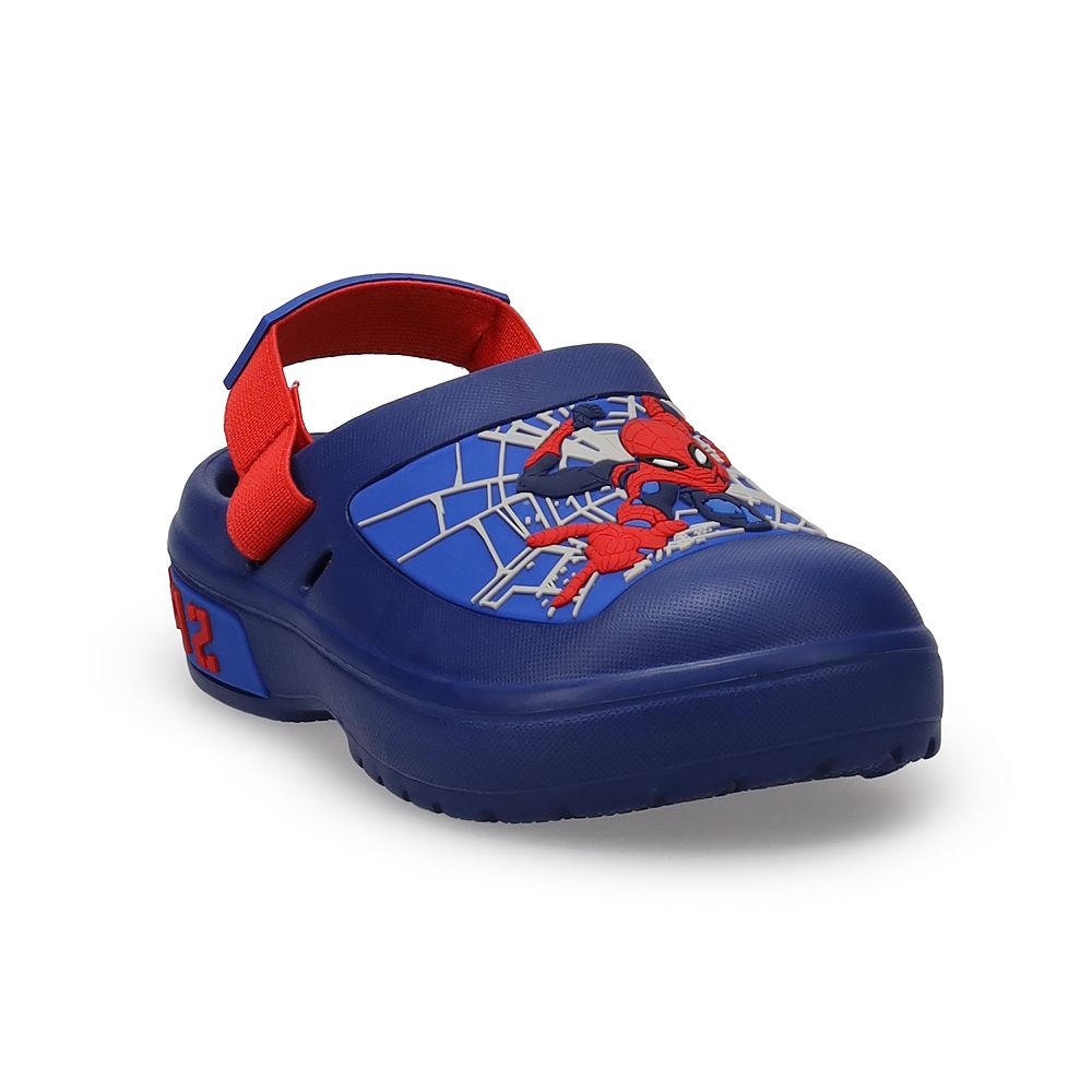 Toddler Boys Marvel Spider-Man Molded Strapped Clogs