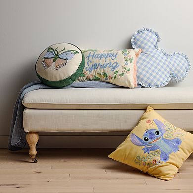 Celebrate Together™ Spring "Happy Spring" Embroidery 13" x 19" Pillow