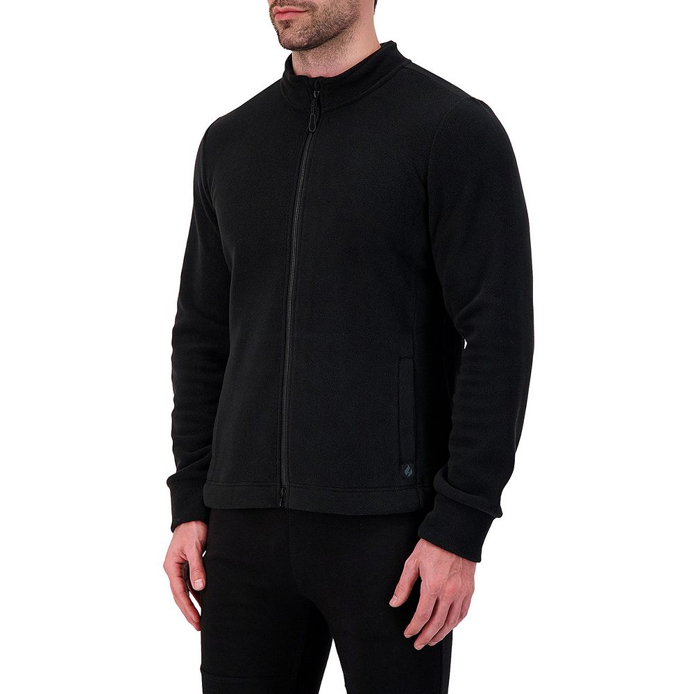 Men's Heat Holders Original Fleece Double Zipper Jacket