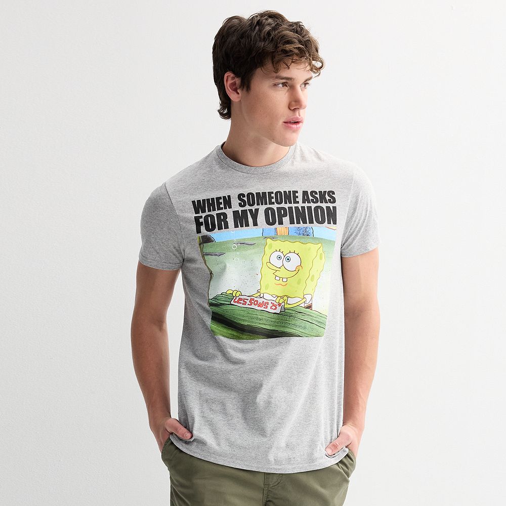 Men's Spongebob Graphic Tee