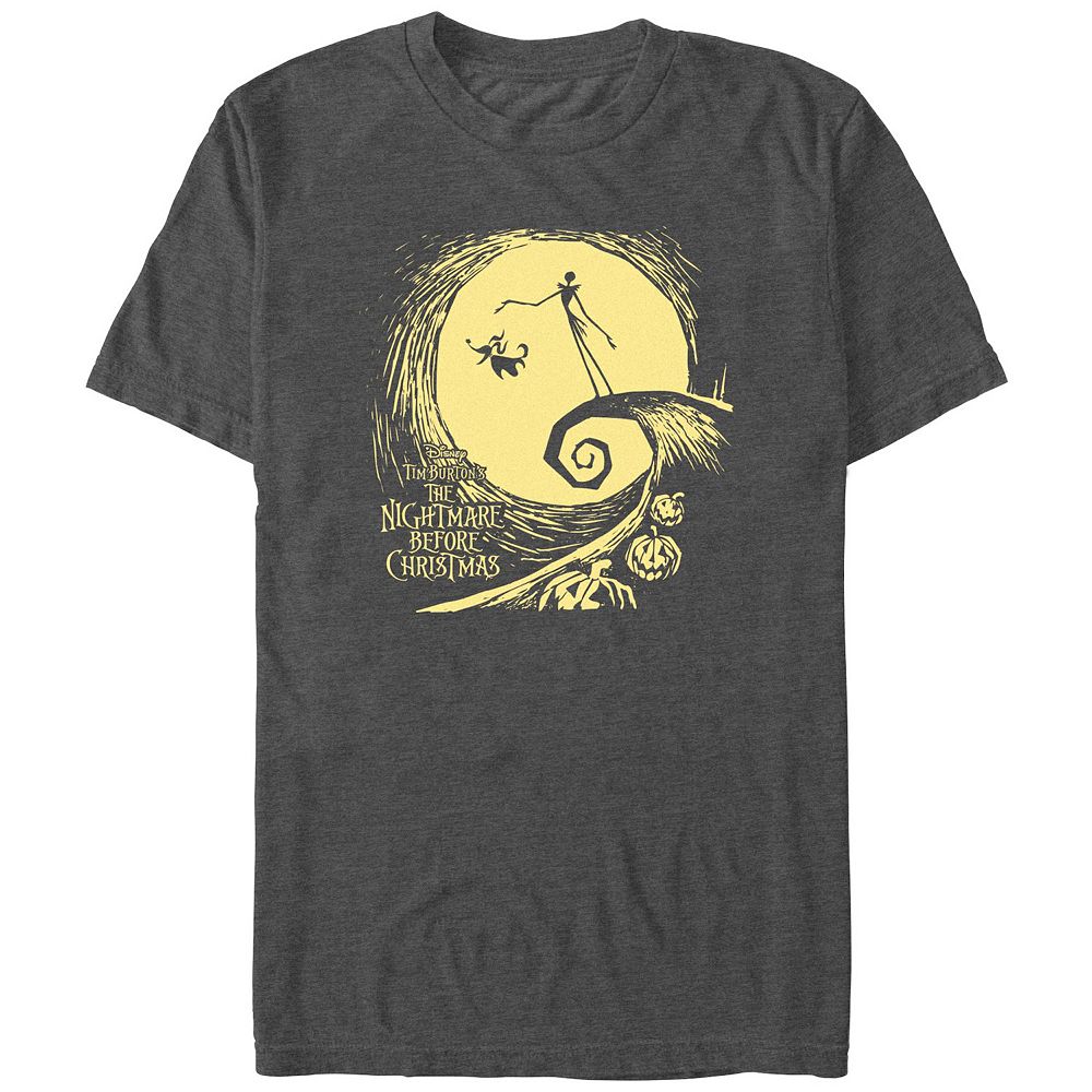 Disney's The Nightmare Before Christmas Jack And Zero At Night Men's ...