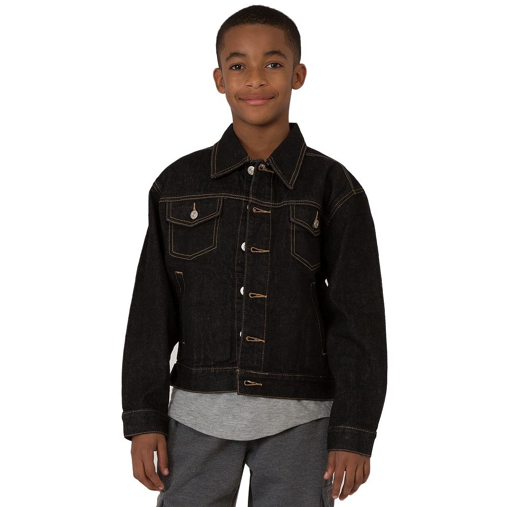 Vibes Boy's Denim Trucker Jacket