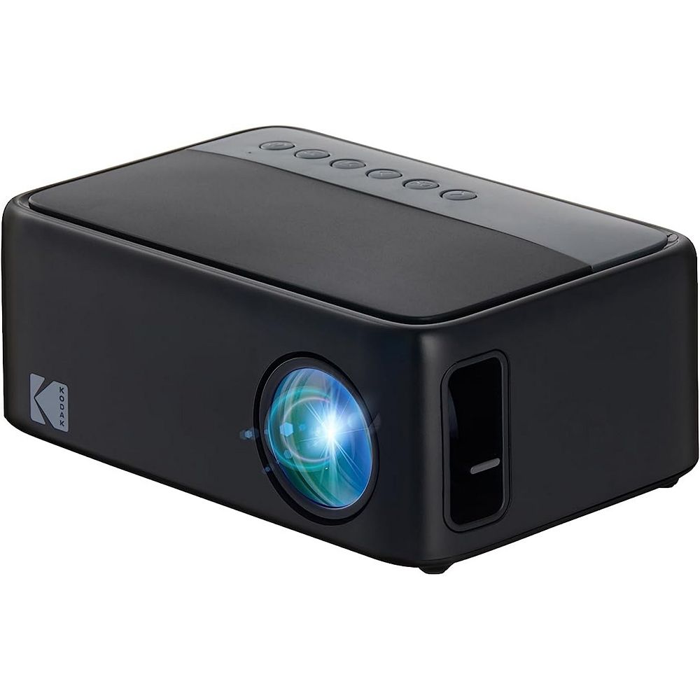 Kodak Flik X1 100” Mini Projector, Portable Pico Projector With Remote ...