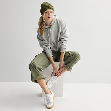 Juniors' Pink Republic Long Sleeve Hoodie