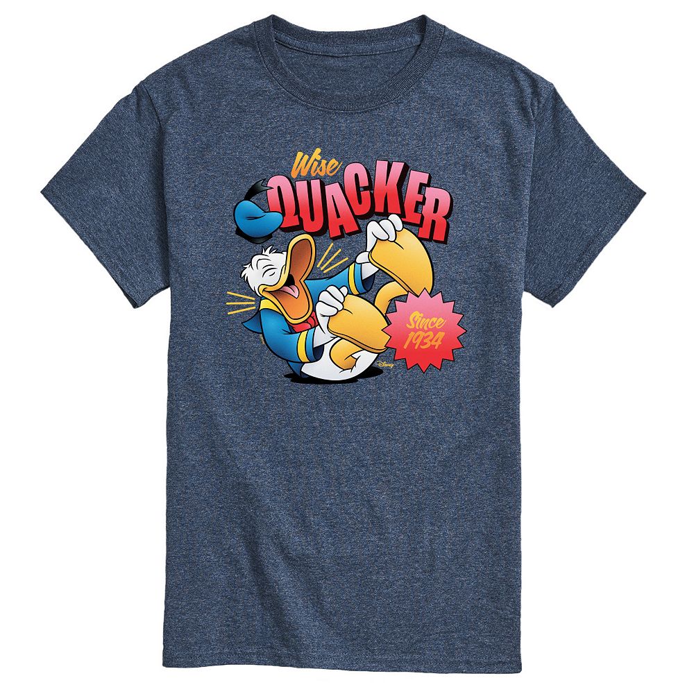 Disney's Mickey Mouse & Friends Donald Duck Men's Wise Quacker Graphic Tee