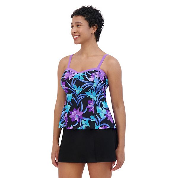 Women's ZeroXposur Zuzu Peplum Tankini Swim Top
