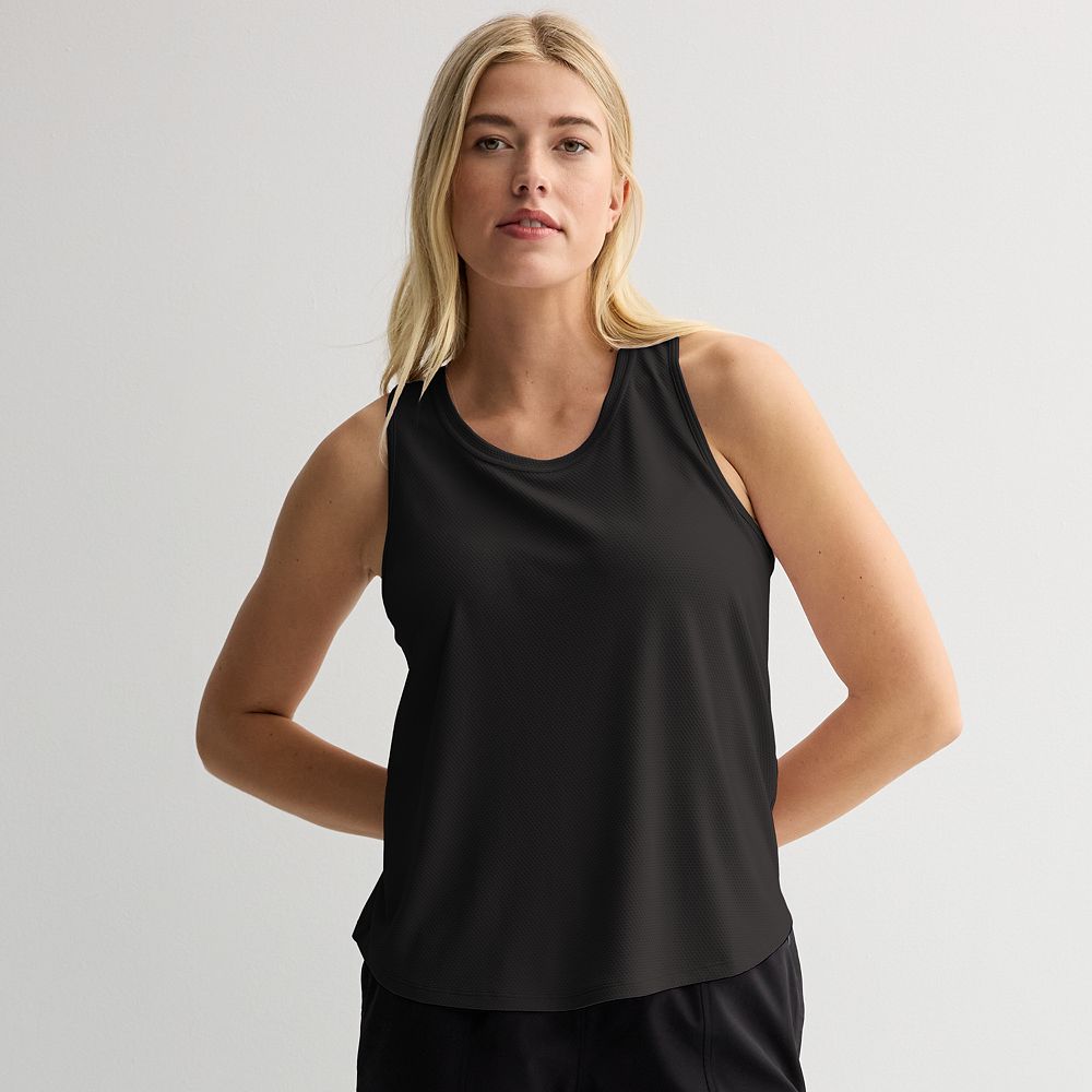 Women's Tek Gear® Mesh Racerback Tank Top