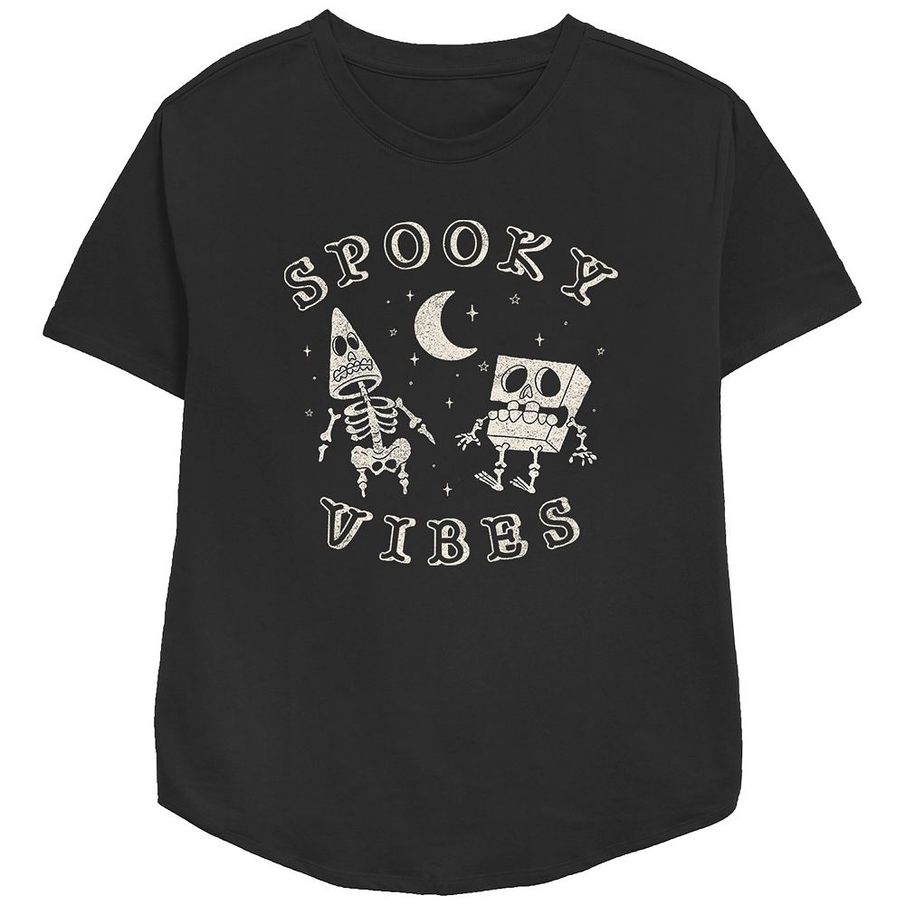Women's Nickelodeon SpongeBob SquarePants And Patrick Spooky Vibes ...