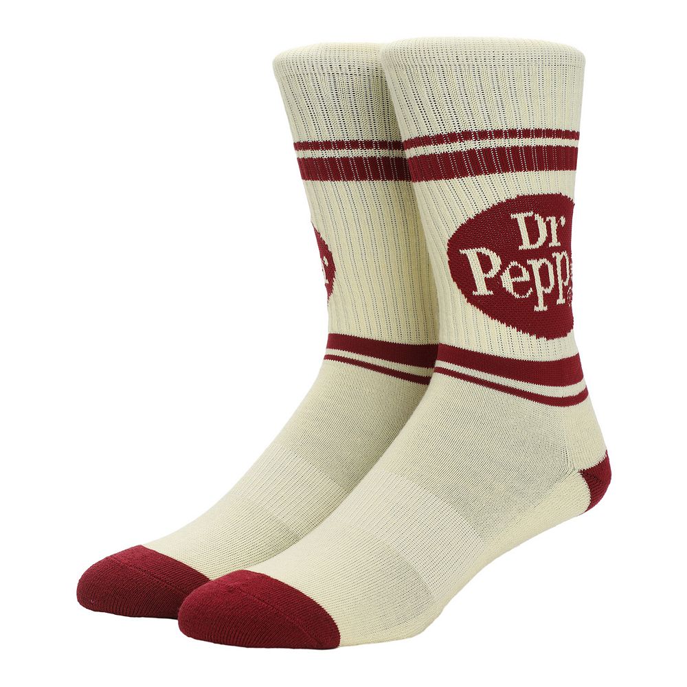 Men's Dr. Pepper Vintage Logo Crew Socks
