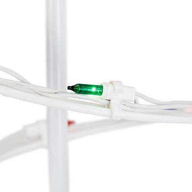 Northlight 4-ft. Pre-Lit Spiral Artificial Christmas Tree & Star Tree ...