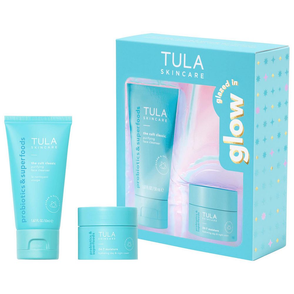 TULA Skincare Glazed In Glow Bestselling Cleansing & Hydrating Duo