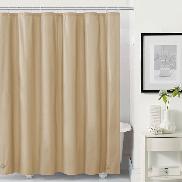 VCNY Home Heavy Weight 3 Gauge PEVA Shower Liner