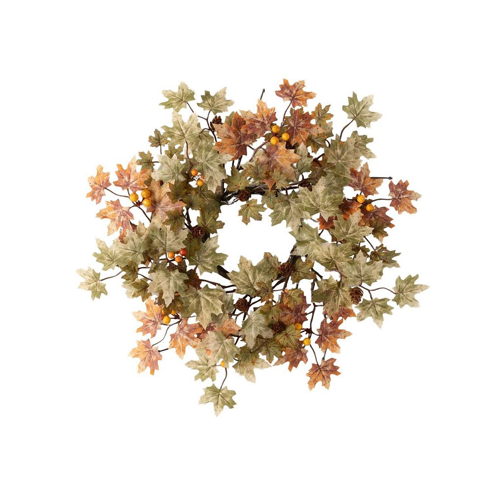 Haven Living 17-in. Mini Maple Leaf Artificial Accent Ring