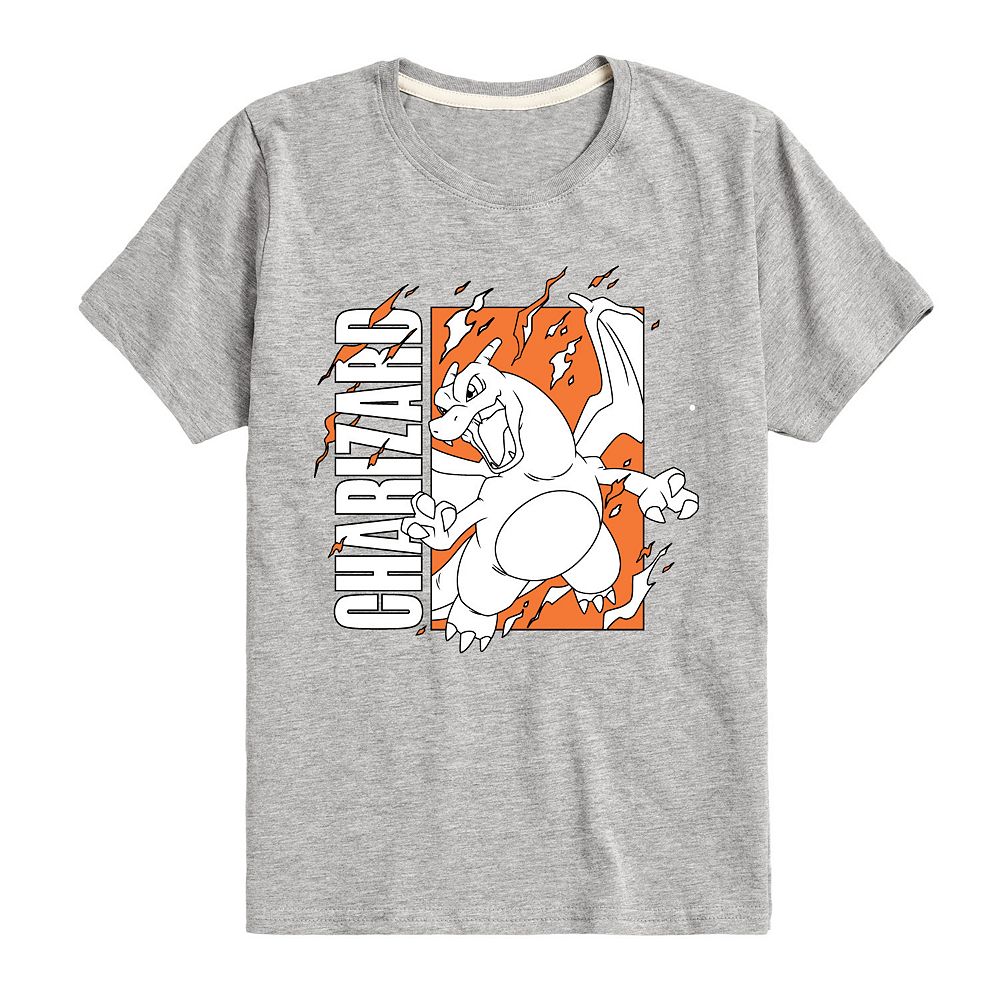 Boys 8-20 Pokemon Charizard Graphic Tee