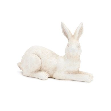 Adorable Spring Bunny Rabbit Figurines with Distressed Finish for ...