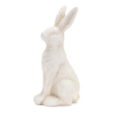 Adorable Spring Bunny Rabbit Figurines with Distressed Finish for ...