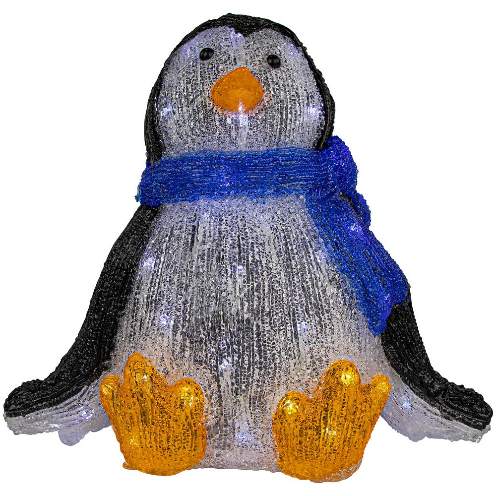 Northlight LED Lighted Commercial Grade Acrylic Baby Penguin Christmas ...