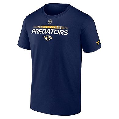 Men's Fanatics Navy Nashville Predators Authentic Pro Core Collection ...