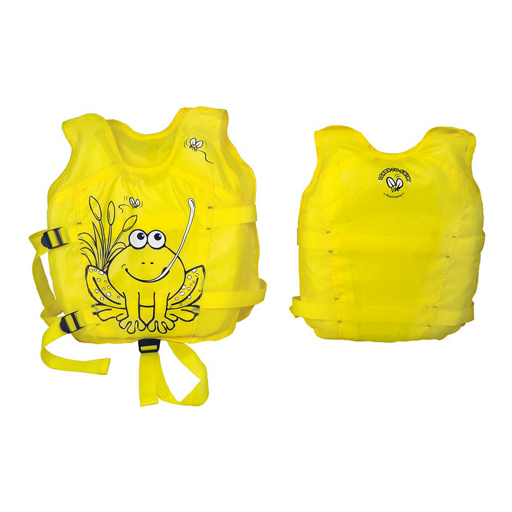 Poolmaster Hungry Frog Swimming Pool Float Vest for 3-6 Years Old