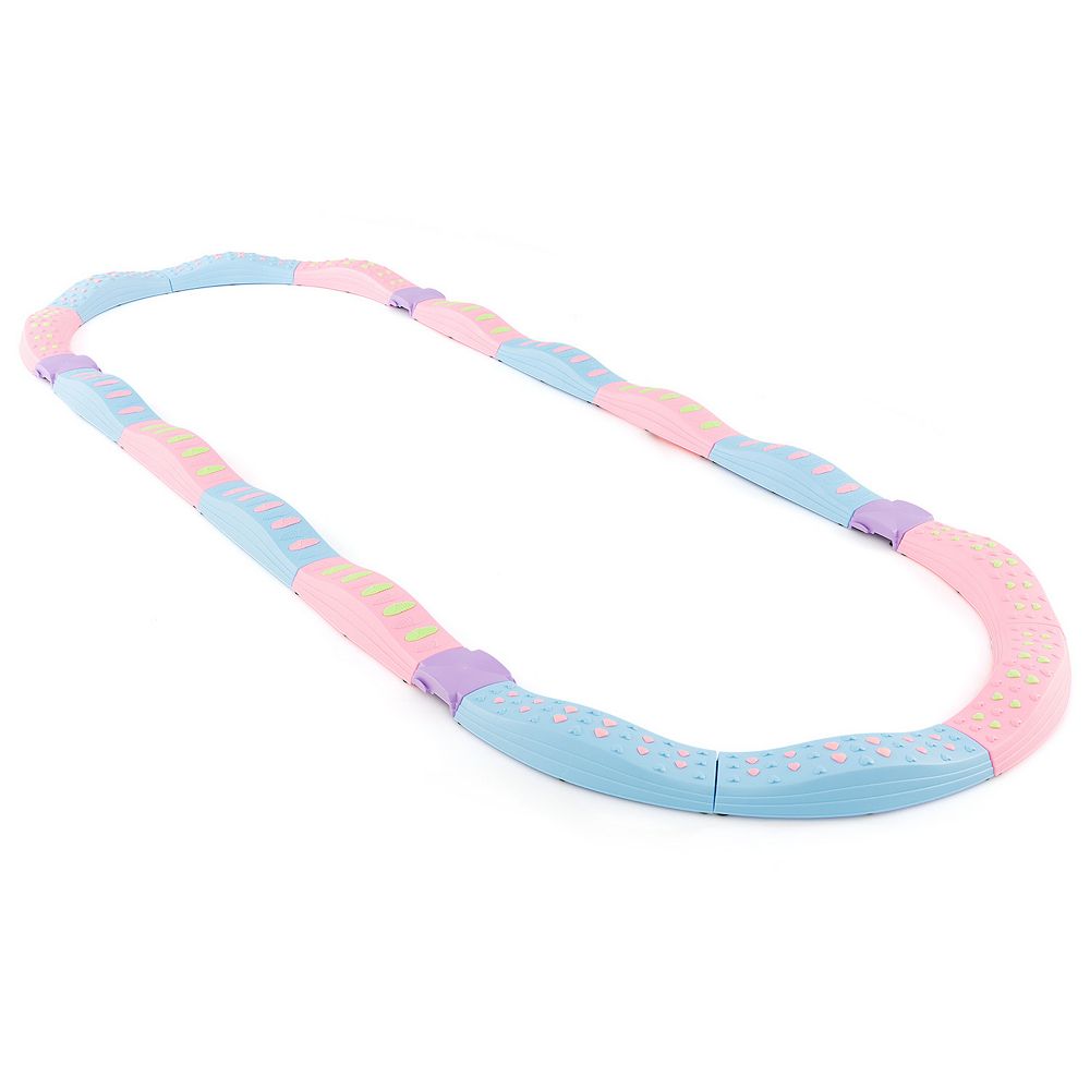 Colorful Kids Wavy Balance Beam With Textured Surface And Non-slip Foot ...
