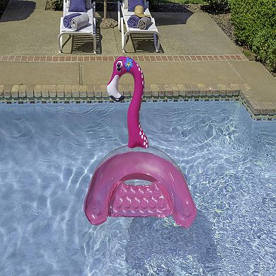 Poolmaster Pink Flamingo Sling Chair Swimming Pool Float Lounge