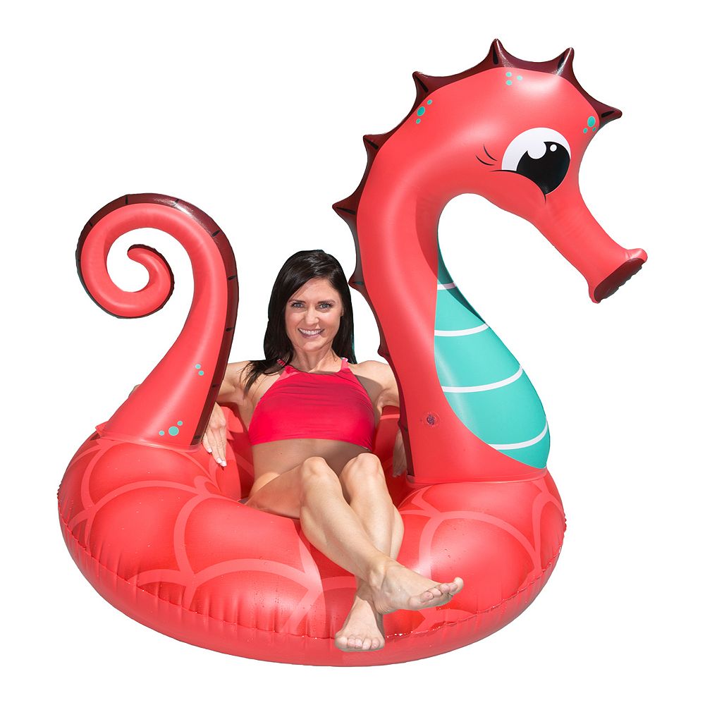 Poolmaster Coral Seahorse Inner Tube Pool Float