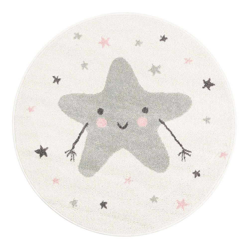Unique Loom Star Buddy Whimsy Kids Rug