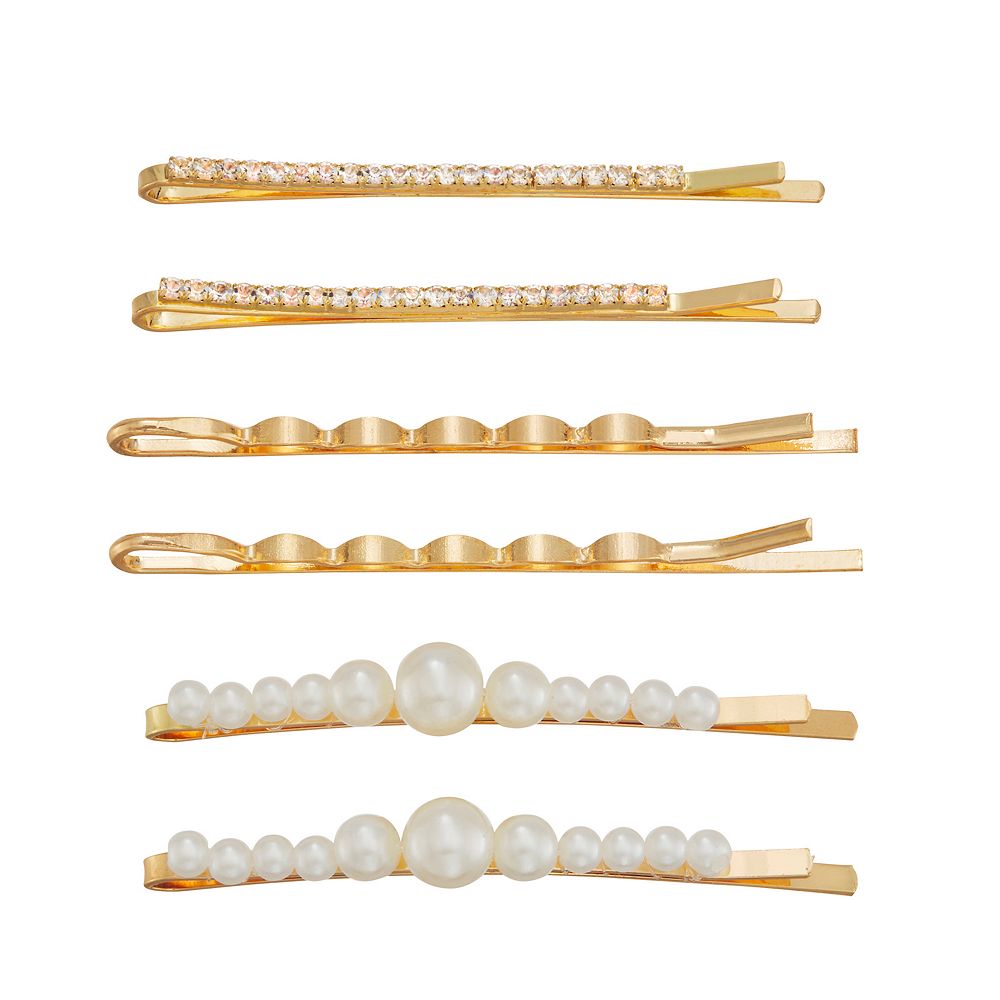 Ella Shea 6 pk. Bobby Pins Set