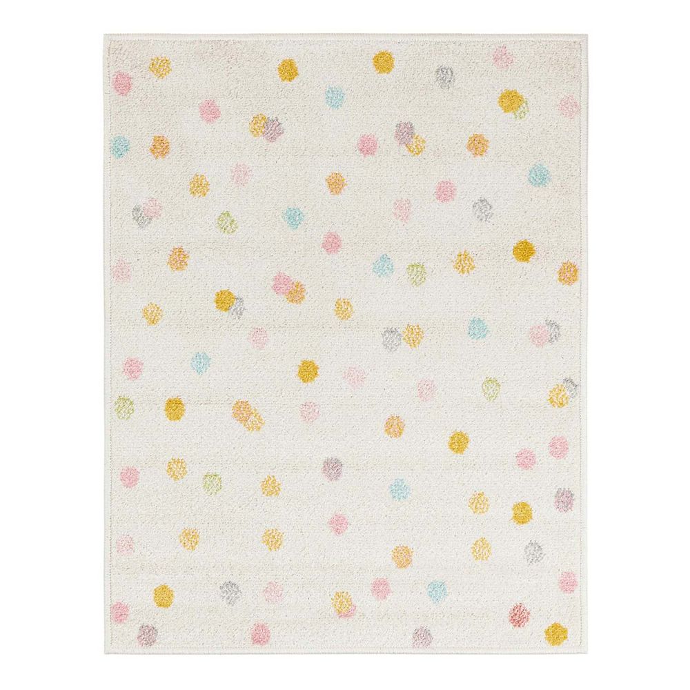 Unique Loom Bubbles Whimsy Kids Rug