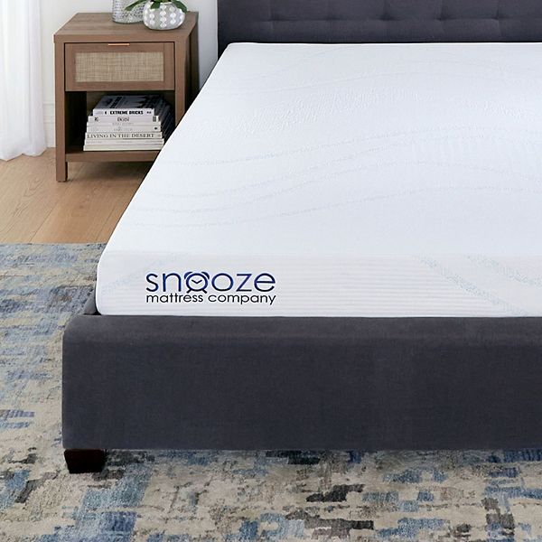 Snooze Mattress 8-Inch Triple Layer Support Gel Memory Foam Mattress-in ...