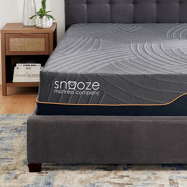Snooze 13 inch Firm Hybrid Memory Foam and Coil Mattress Twin XL