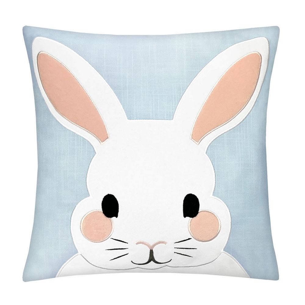 Celebrate Together™ Easter Front & Back Embroidered Bunny Pillow