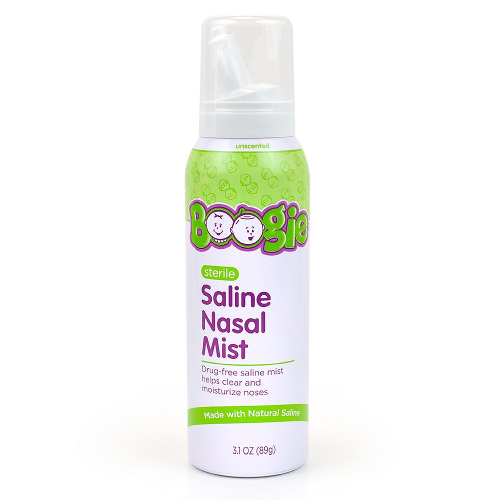 Boogie Brand Unscented Saline Spray 3.1 Oz