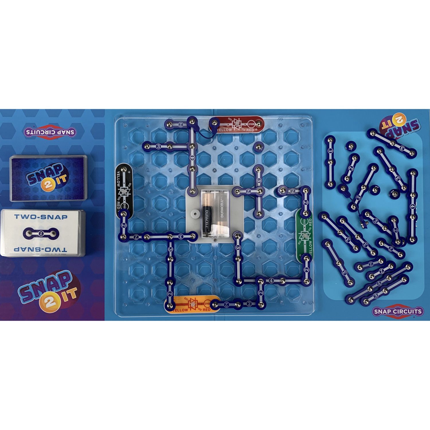 Snap Circuits SNAP 2 IT Electricity Learning Game Kids Snap Circuits ...