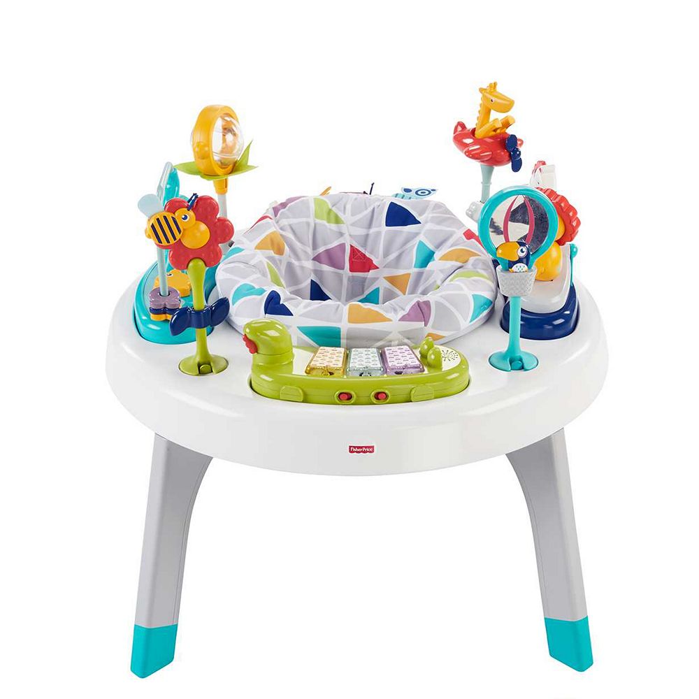 Fisher-Price 2-in-1 Sit-to-Stand Activity Center & Toddler Spin ‘n Play ...