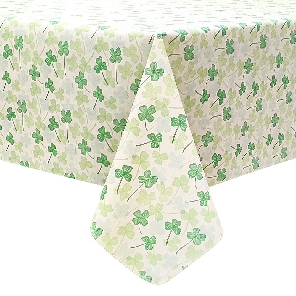 Celebrate Together™ St. Patrick's Day Shamrock Toss Peva Tablecloth