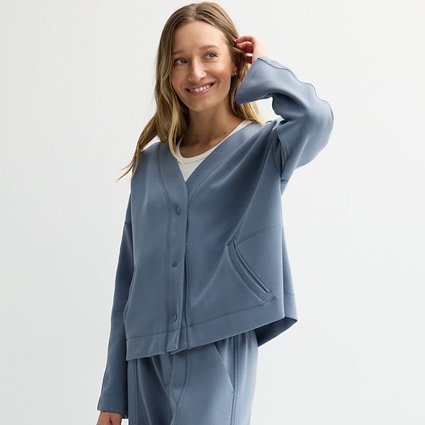 Women's FLX Solace Snap-Front Cardigan
