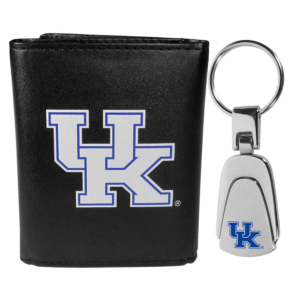 Kentucky Wildcats Tri-Fold Wallet & Keychain