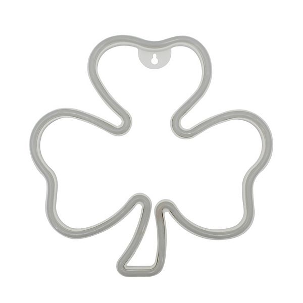 Celebrate Together St. Patrick's Day LED Neon Shamrock Wall Decor