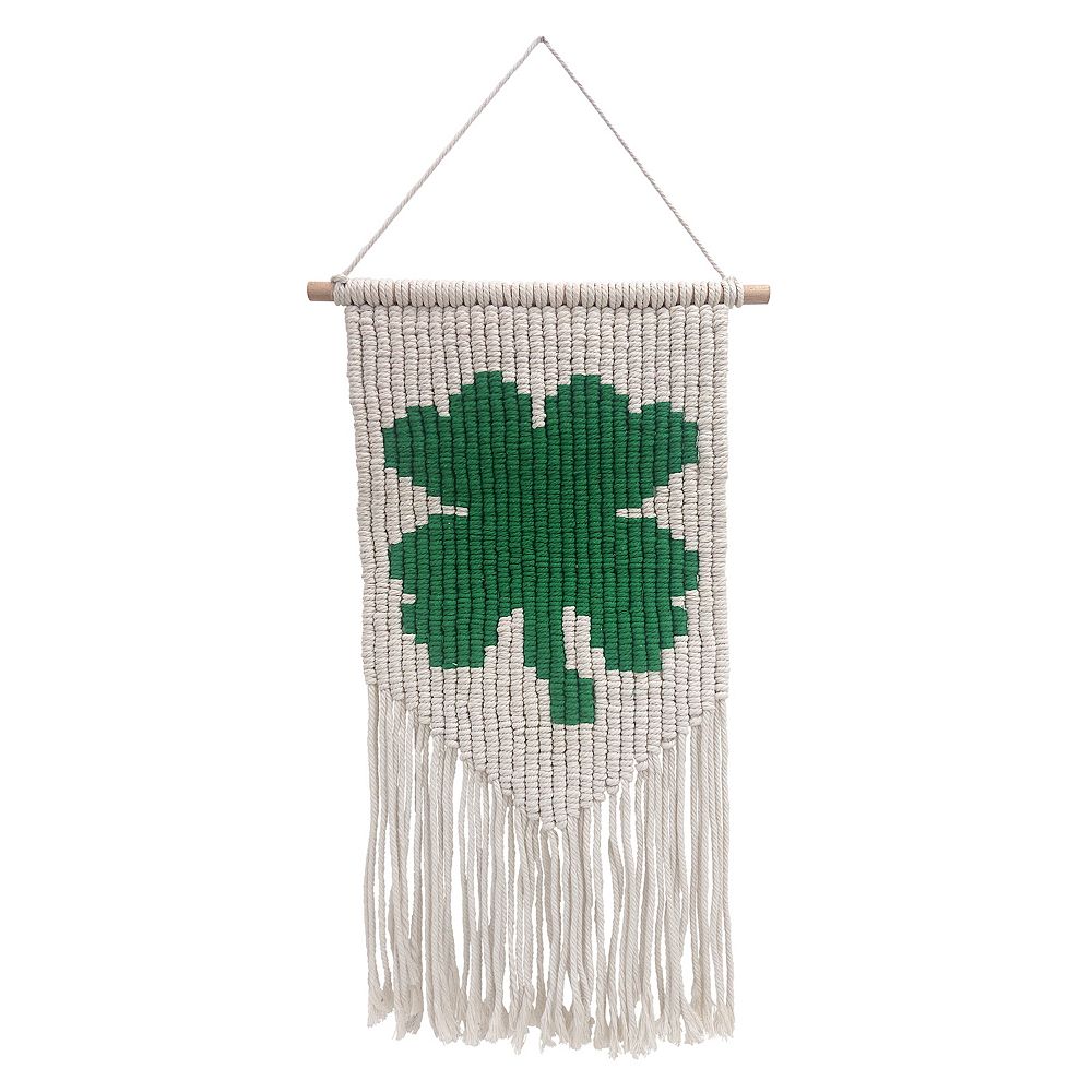 Celebrate Together™ St. Patrick's Day Shamrock Macrame Wall Decor
